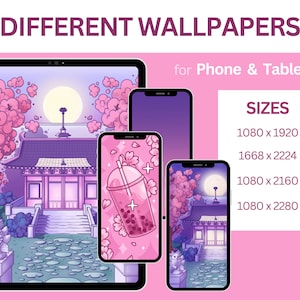 Sakura Icons for Ios iPhone Android Cherry Blossom App Icon Pack Pink ...