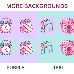 Sakura Icons for Ios iPhone Android Cherry Blossom App Icon Pack Pink ...