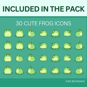 Cute Frog Desktop Wallpaper Pack Mushroom Cottage Core Folder Icons for ...
