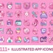Sakura Icons for Ios iPhone Android Cherry Blossom App Icon - Etsy