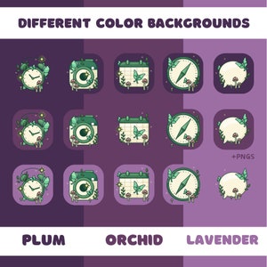 Luna Moth App Icon Pack Ios Android Tablet Cottagecore Aesthetic ...