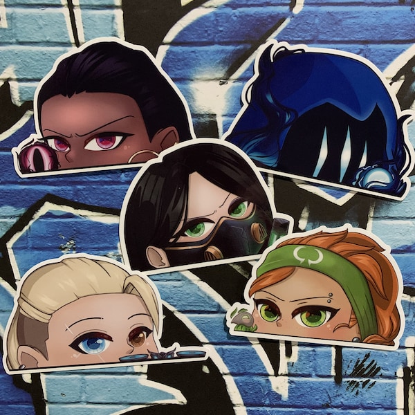 Reyna Valorant Stickers - Etsy