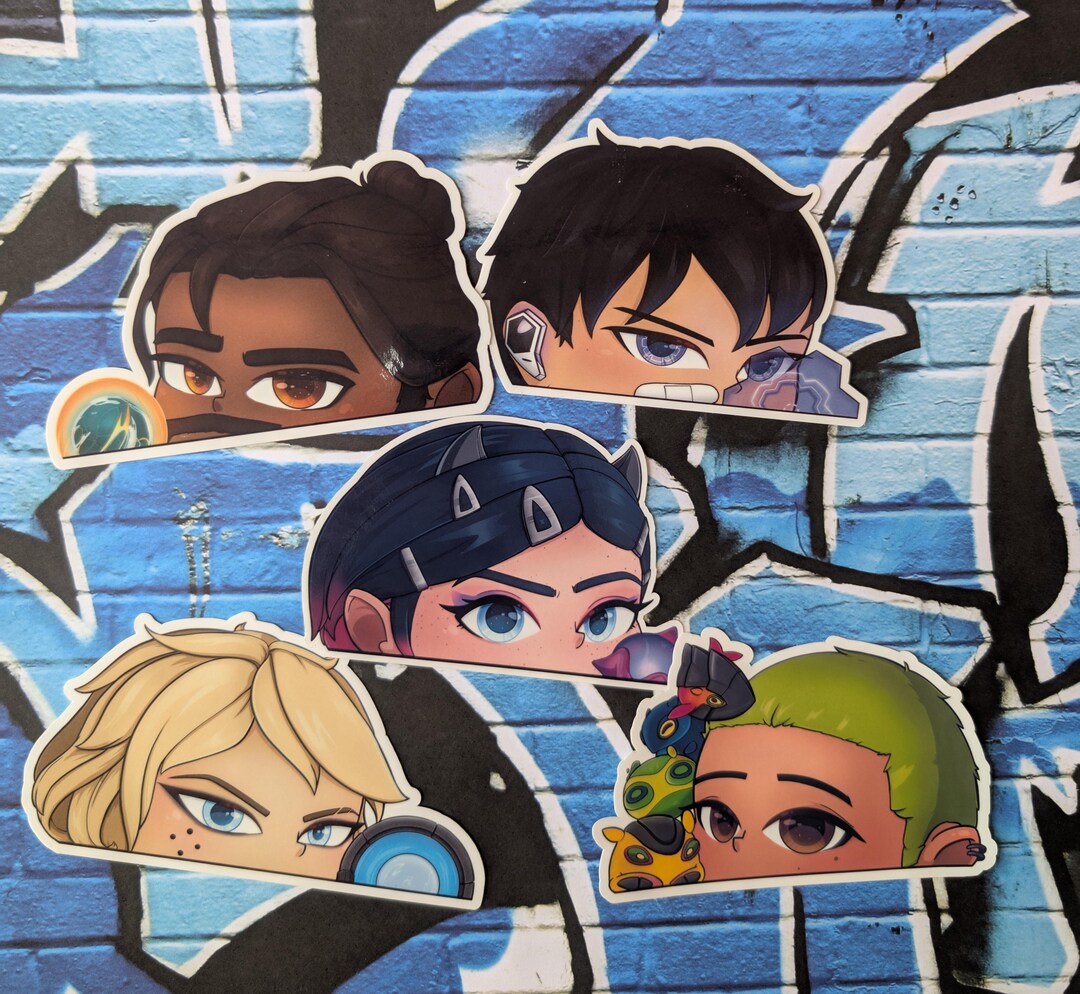 Valorant Peeker Stickers Assorted 5 - Etsy