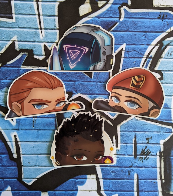 Valorant Peeker Sticker Assorted 4 - Etsy