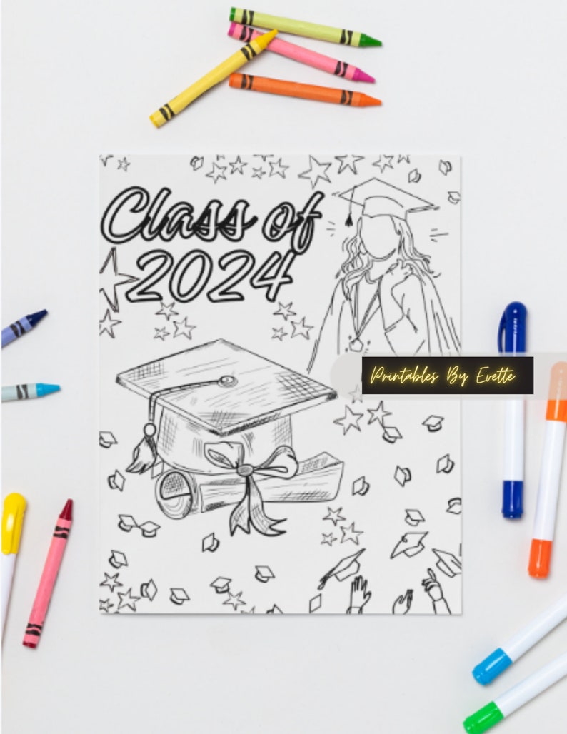 Graduating Girl L Graduation Class of 2024 L Gift for Graduate L Senior ...