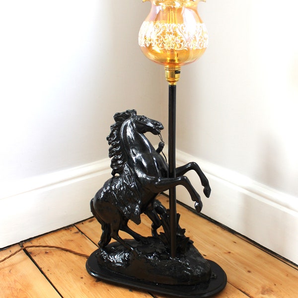 Antique Horse Lamps - Etsy