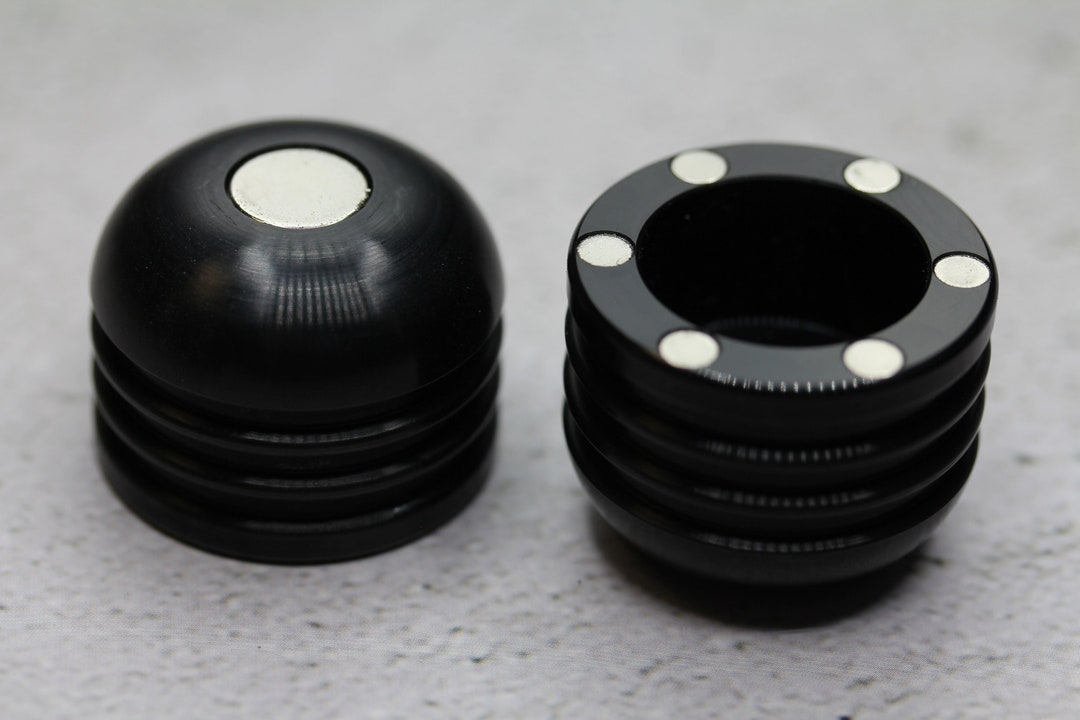 Fidget Pill Aluminium Black Anodised EDC Haptic Modular Toy - Etsy