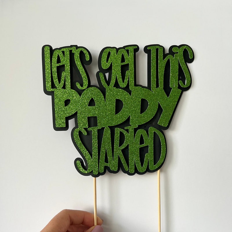 Shamrock Cake Topper - Etsy