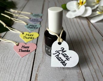 Nail Polish Gift Tag - Etsy