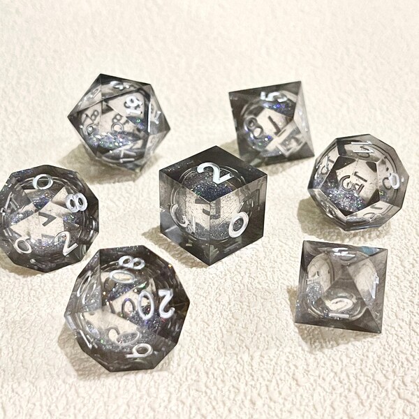 Solid Silver Dice - Etsy