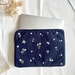 Hand-embroidered Laptop Cover, Cute Laptop Sleeves, Small Daisies ...