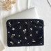 Hand-embroidered Laptop Cover, Cute Laptop Sleeves, Small Daisies ...
