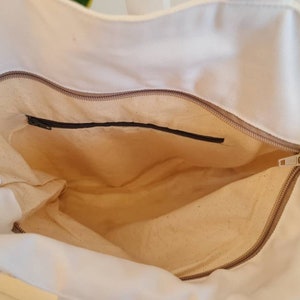 Hand Embroidered Daisy Bee Pink Linen Bag, Cute Floral Market Bag, Eco ...