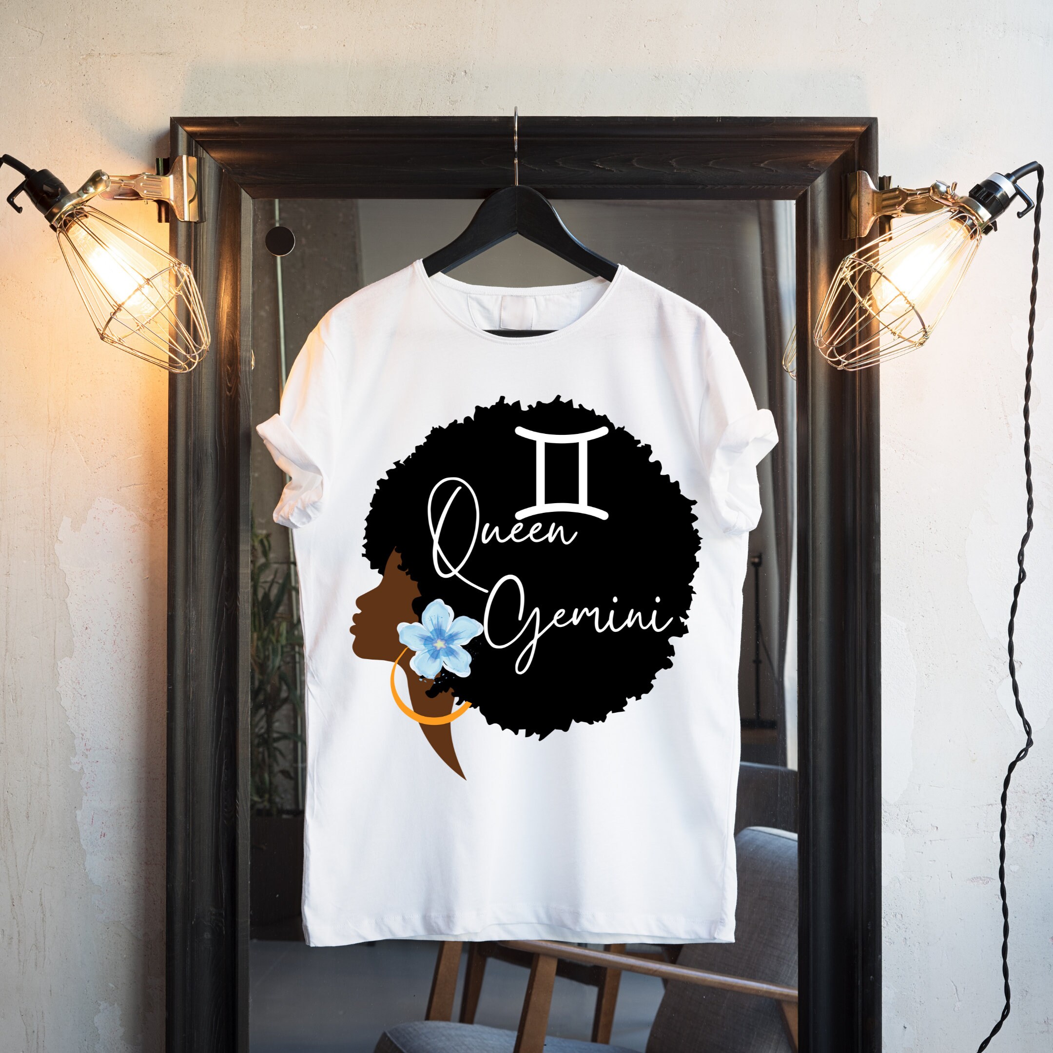 Queen Gemini, African Women, Zodiac Sign SVG, Horoscope SVG Png, Cricut ...