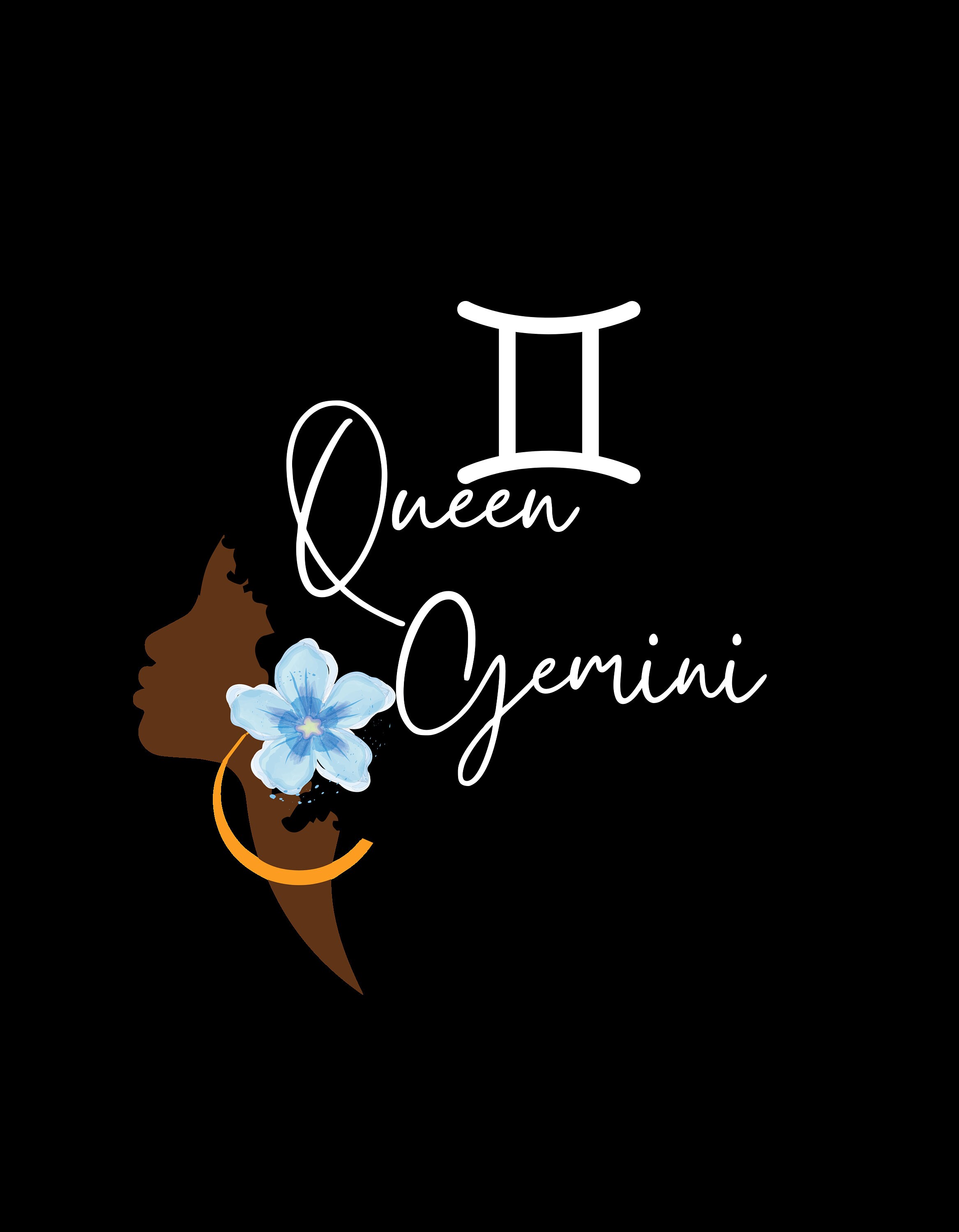 Queen Gemini, African Women, Zodiac Sign SVG, Horoscope SVG Png, Cricut ...