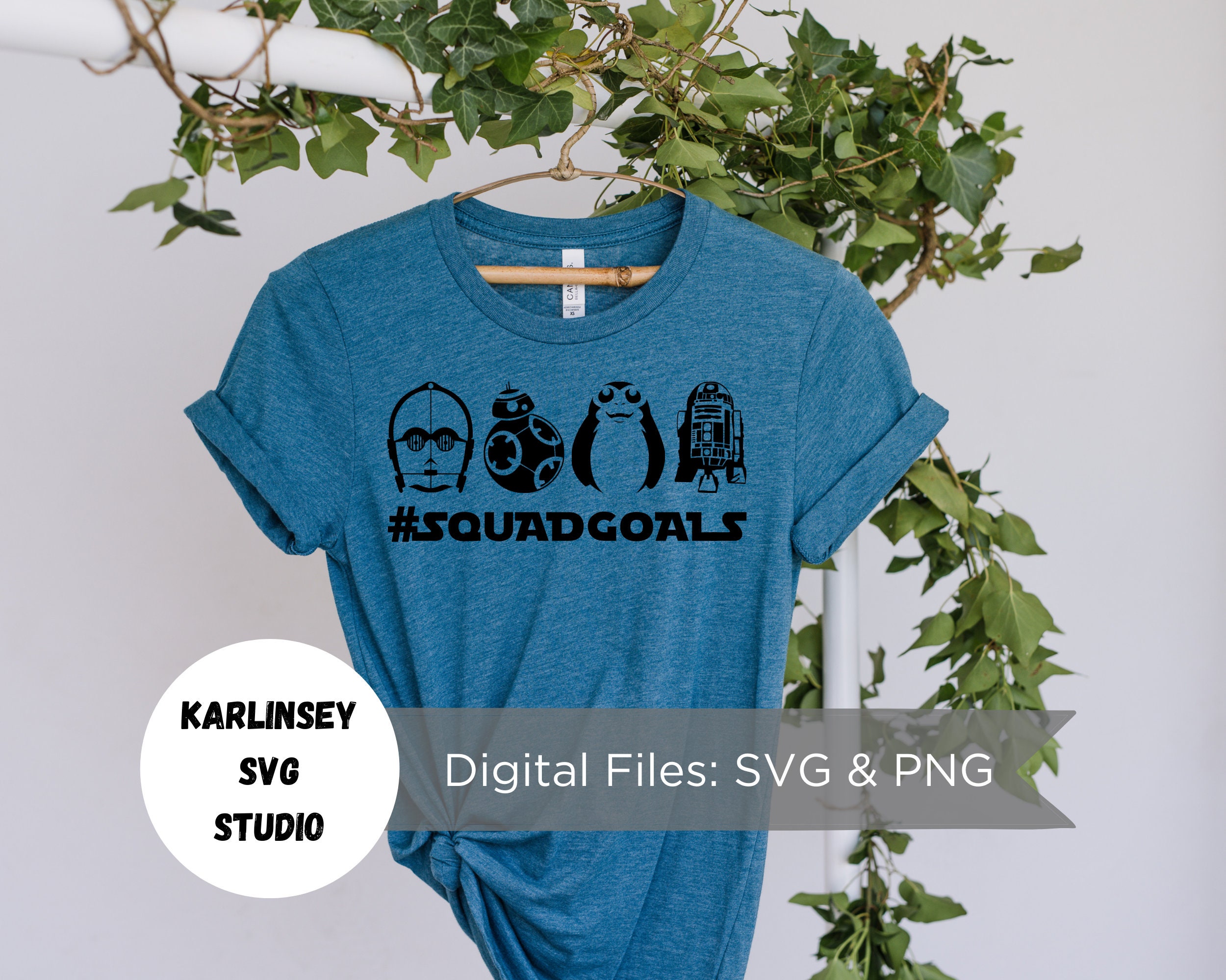 Squad Goals Star Wars SVG PNG Cut File Digital Download - Etsy