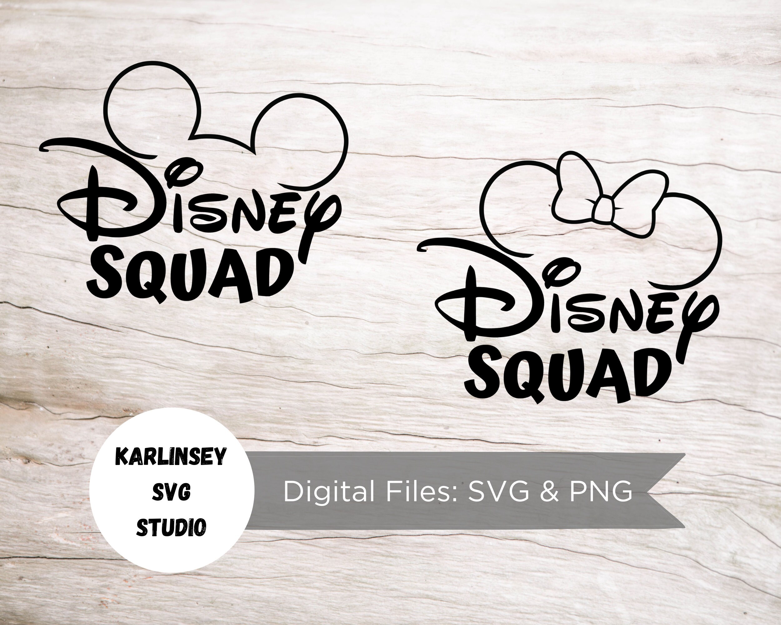 Mickey Mouse Squad Bundle, Svg, Png, Jpg, Cut File, Silhouette, Cricut ...
