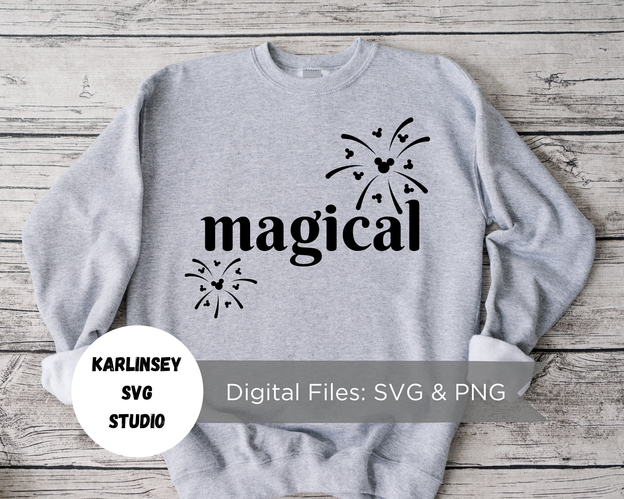 Magical Fireworks SVG PNG Cut File Silhouette Cricut - Etsy