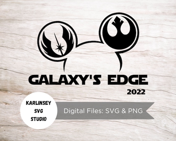 Galaxy's Edge 2022 SVG PNG Cut File Silhouette - Etsy