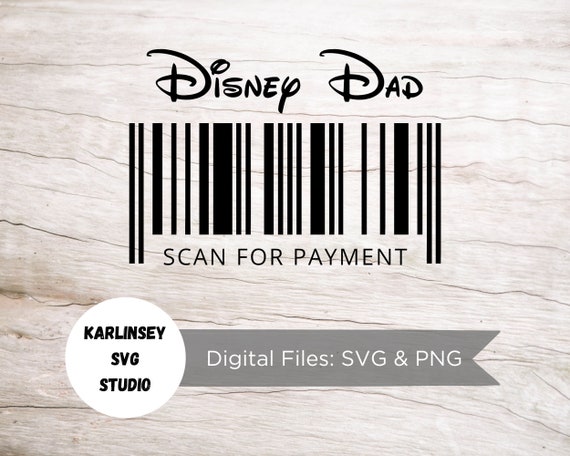 Scan for Payment Dad Magic SVG PNG Cut File Silhouette | Etsy