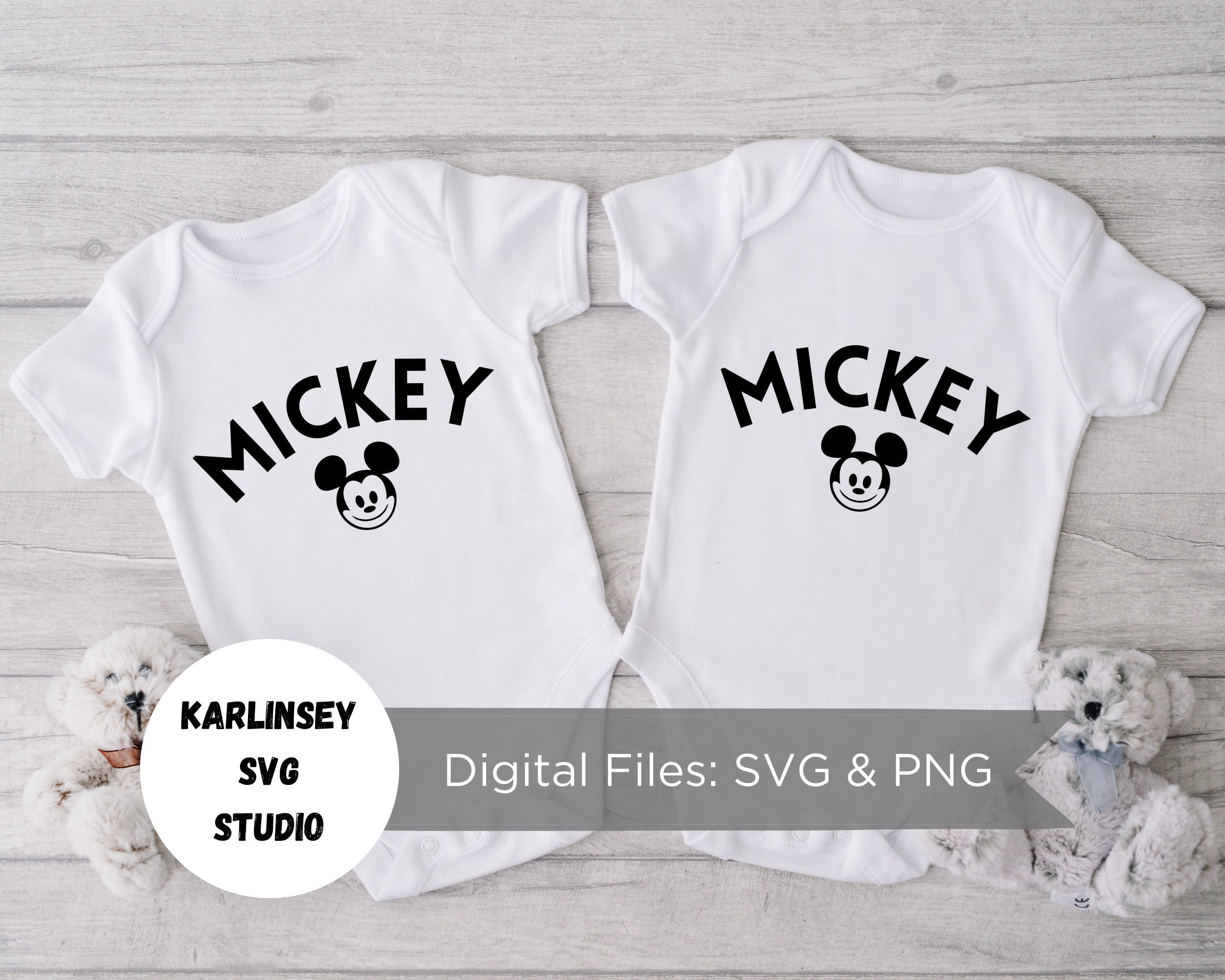 Mickey Mouse SVG PNG Cut File Silhouette Cricut Digital - Etsy