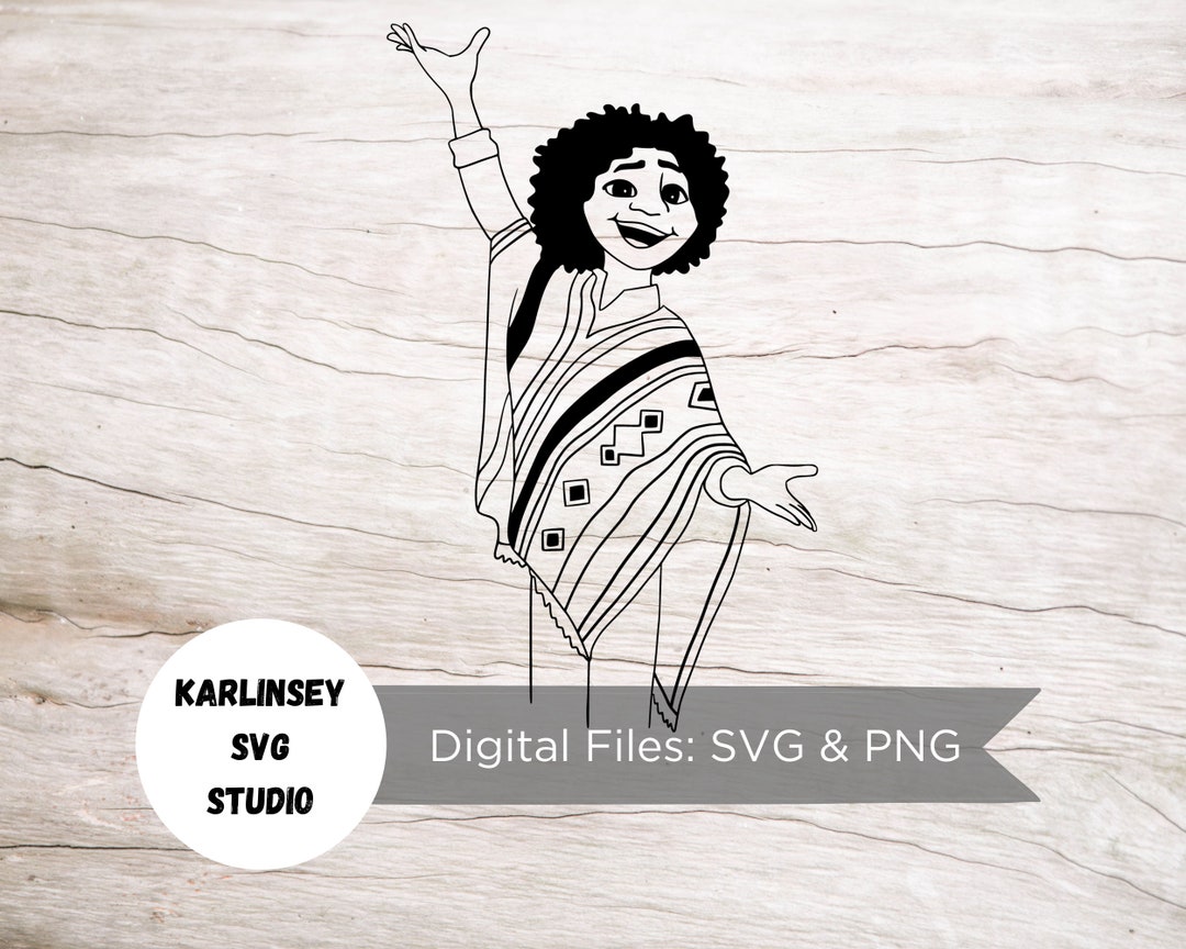 Camilo Madrigal, Encanto, Enchantment, SVG, PNG, Cut File, Silhouette ...