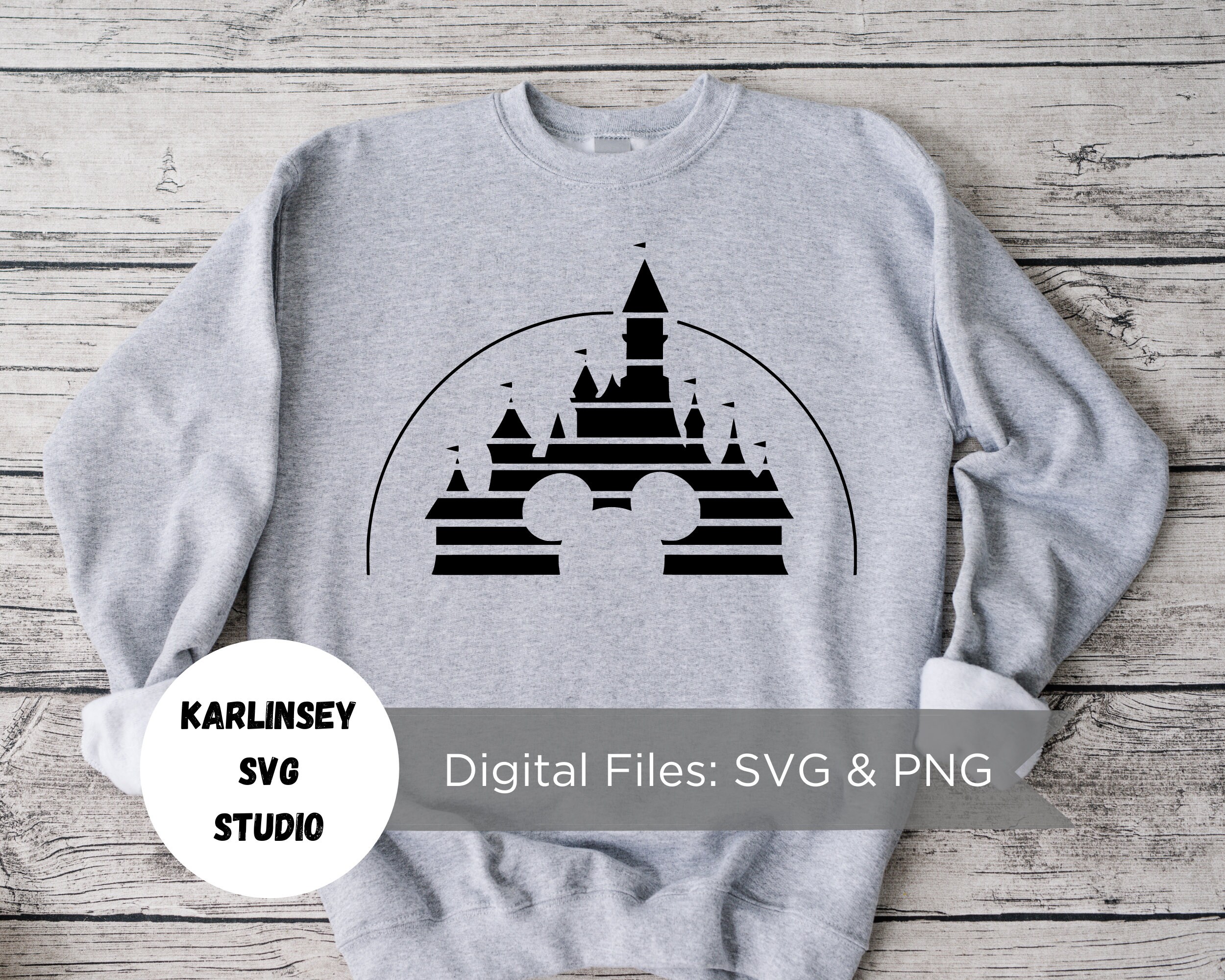 Mickey Mouse Castle Arch, SVG, PNG, Cut File, Magic, Cinderella, Minnie ...