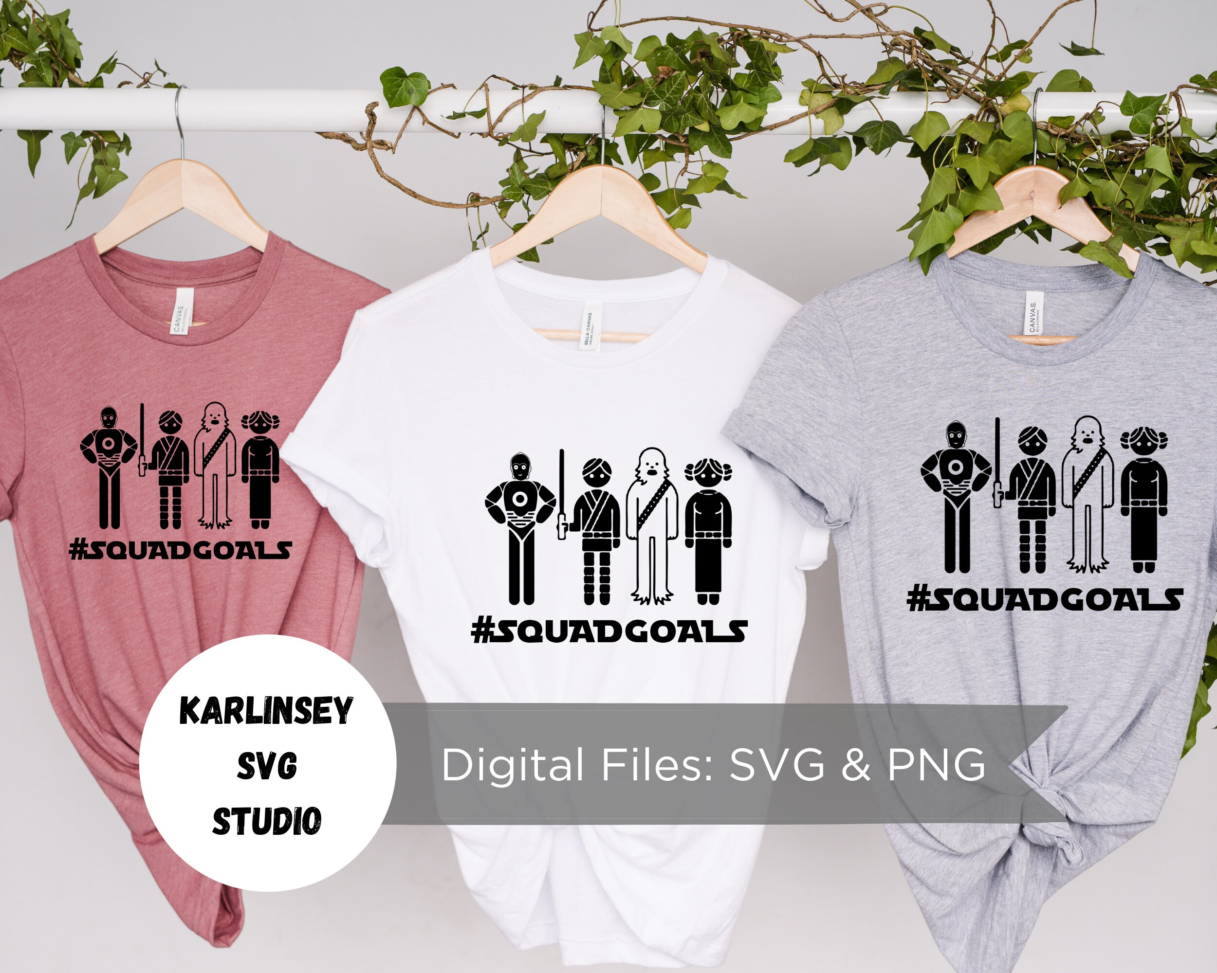 Star Wars Squad Goals SVG PNG Cut File Silhouette Cricut | Etsy