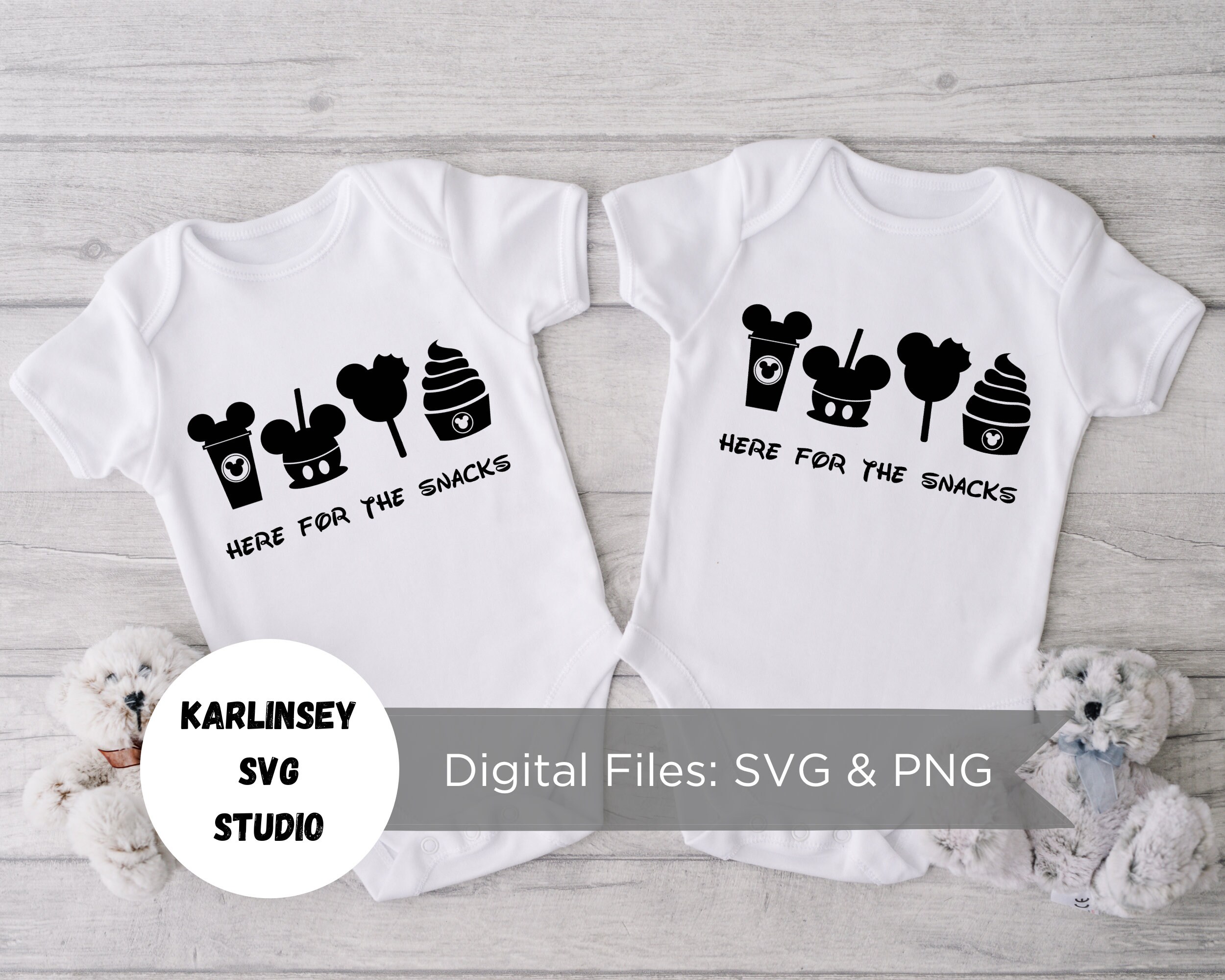 Here for the Snacks SVG PNG Cut File Castle Magic - Etsy