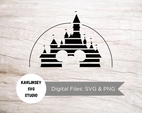 Mickey Mouse Castle Arch SVG PNG Cut File Magic - Etsy