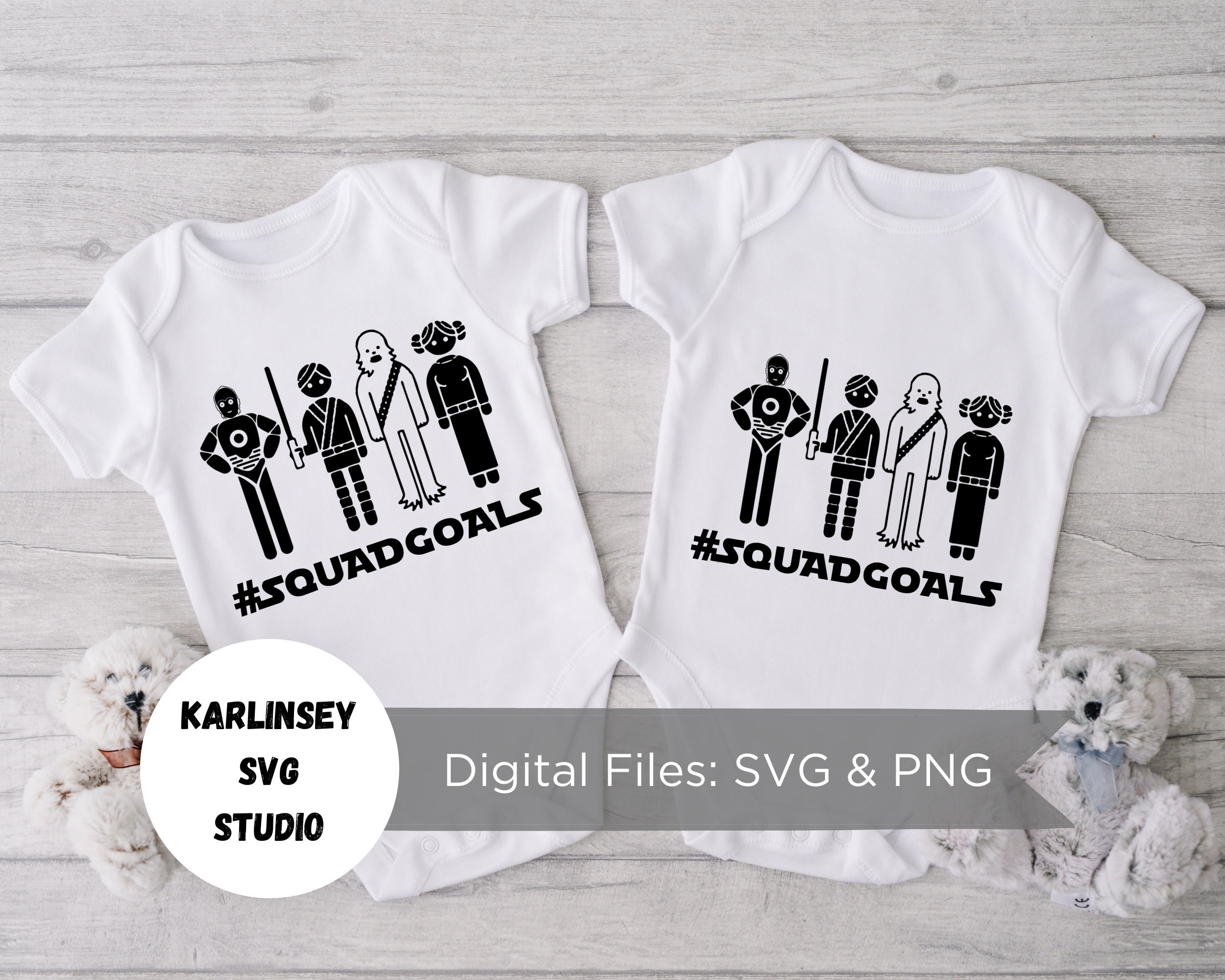 Star Wars Squad Goals SVG PNG Cut File Silhouette Cricut | Etsy