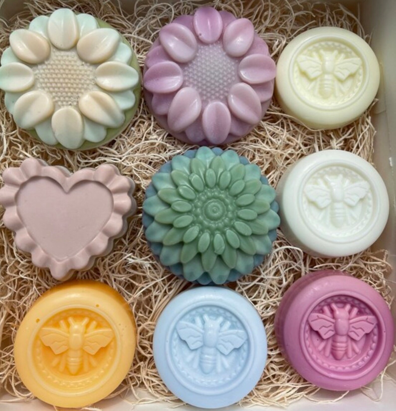 Handmade Bee Soaps (set of 6) - Honey Scented, Artisan Soaps - Etsy