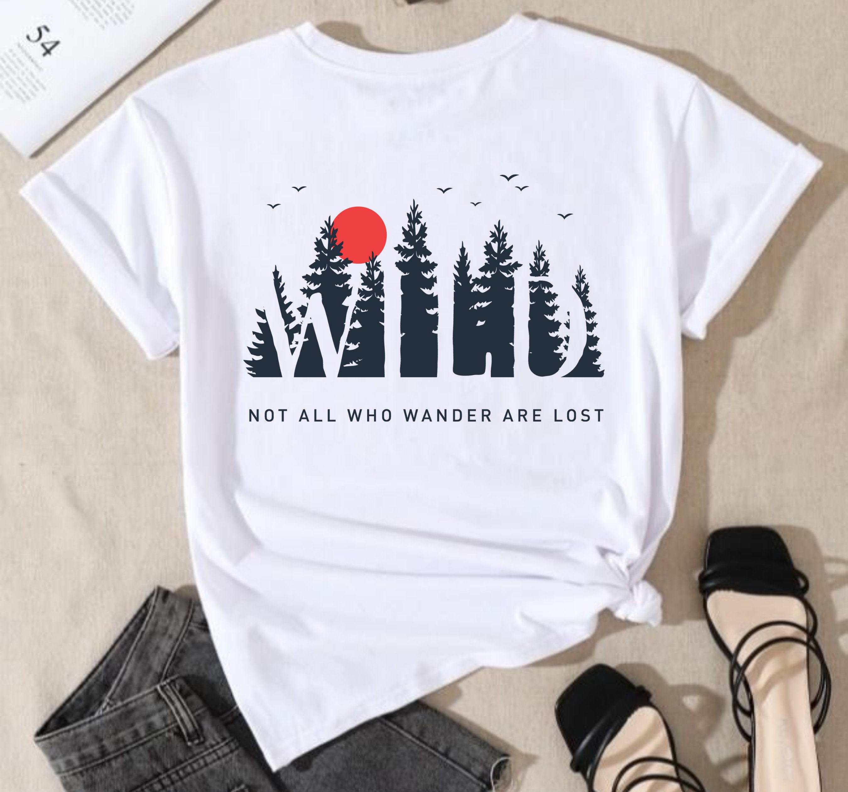 Wild Svg | Not All Who Wander Are Lost Svg | Adventure Svg | Camp More ...