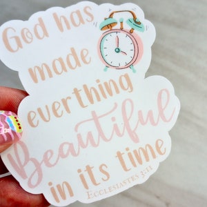 Christian Bible-inspired Die-cut Stickers Christian Stickers Christian ...