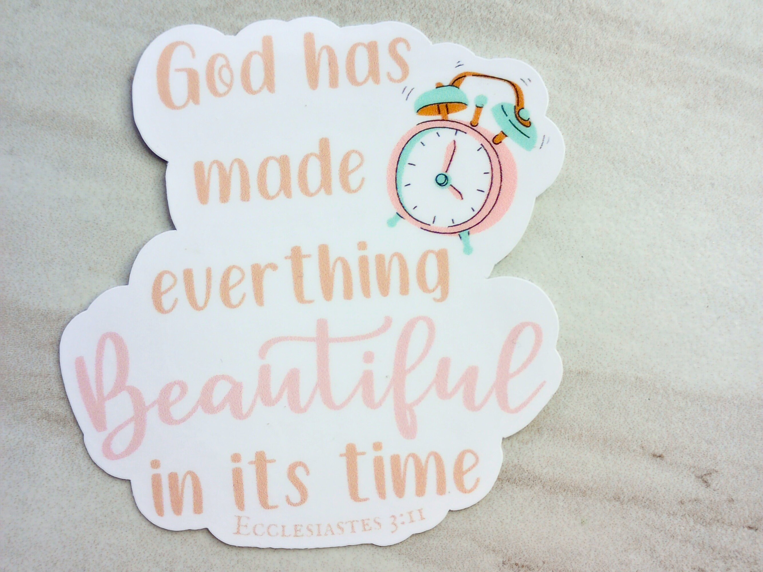 Christian Bible-inspired Die-cut Stickers Christian Stickers Christian ...