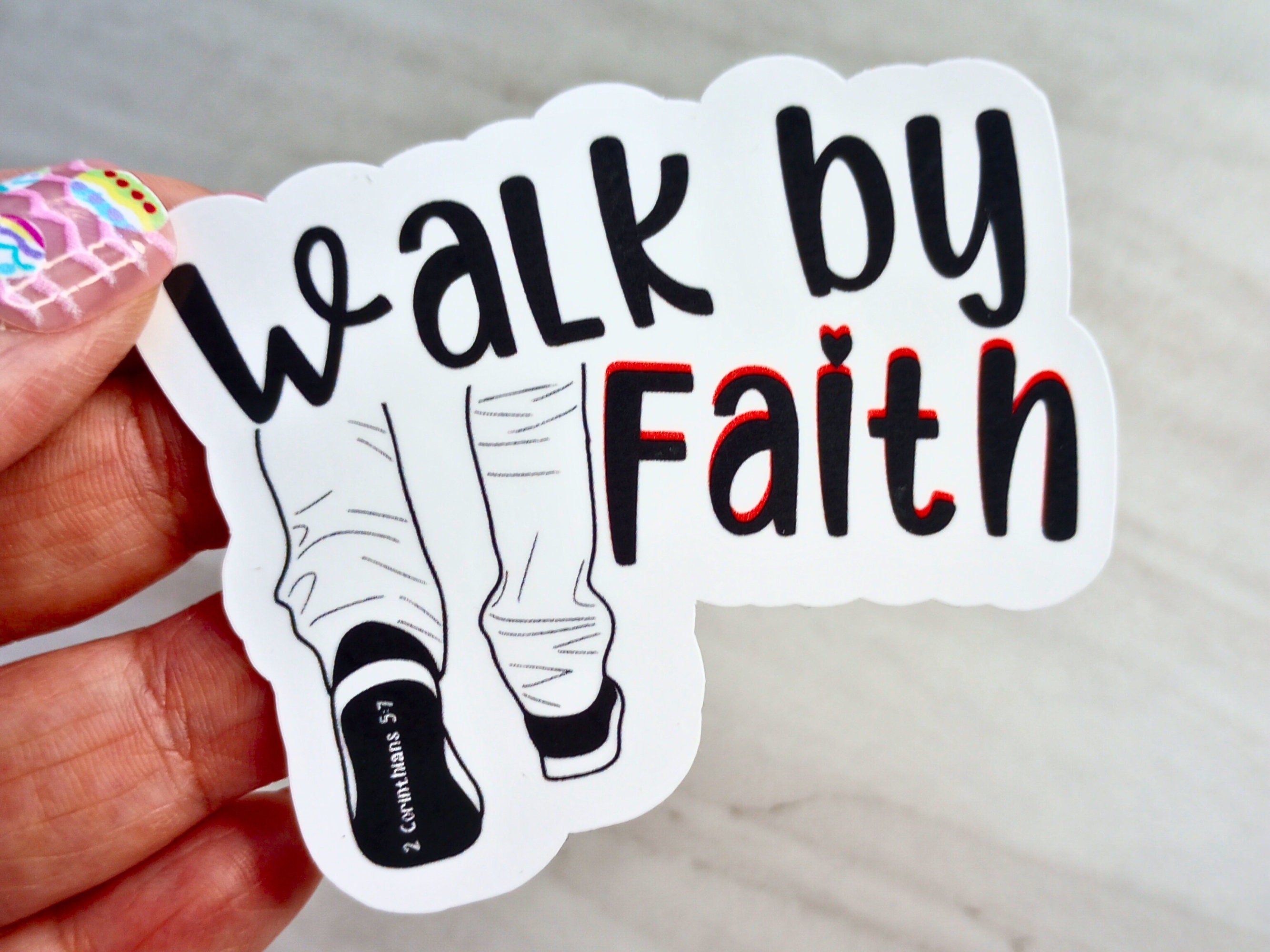 Christian Bible-inspired Die-cut Stickers Christian Stickers Christian ...