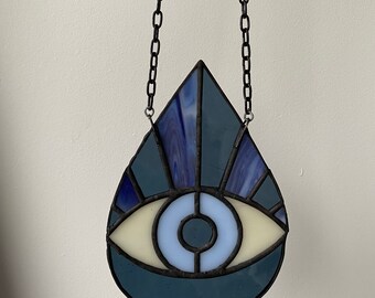 Evil Eye Stained Glass - Etsy Denmark