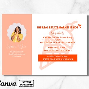 Real Estate Summer Postcard, Realtor Scoopy Postcard, Realtor Farming ...