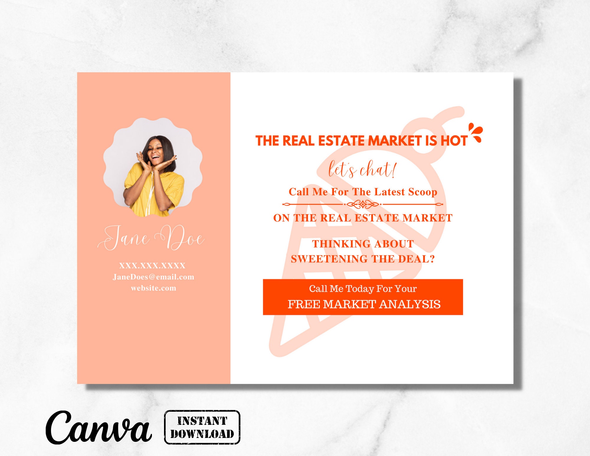 Real Estate Summer Postcard, Realtor Scoopy Postcard, Realtor Farming ...