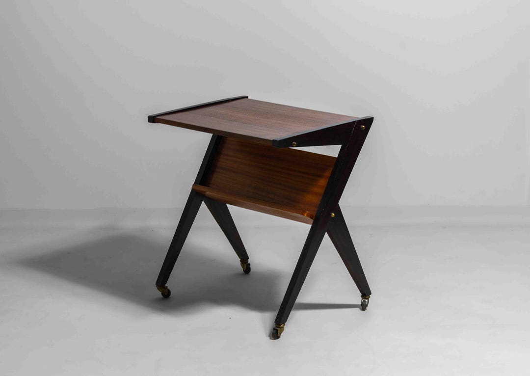Z-shaped Mid-century Bar Trolley, Belgium 1960s - Etsy