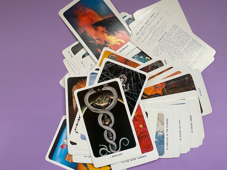Vintage 1977 Secret Dakini Oracle Deck: Tantric Divination Tarot - Etsy