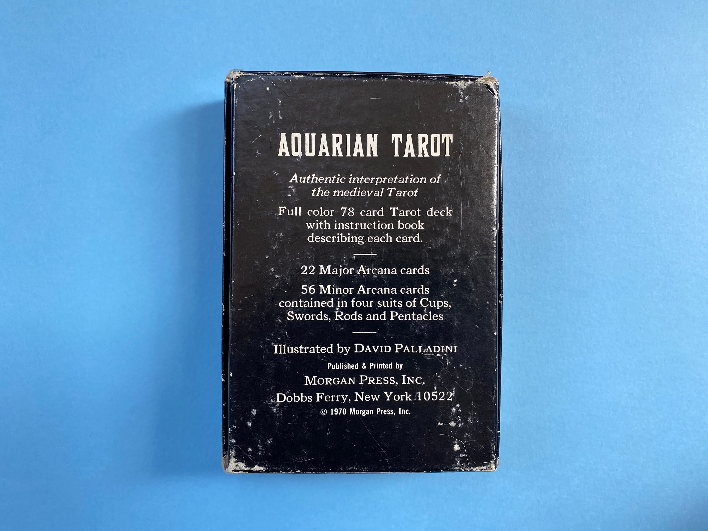 Morgan Press 1970s Aquarian Tarot Deck, Predates US Games Editions - Etsy