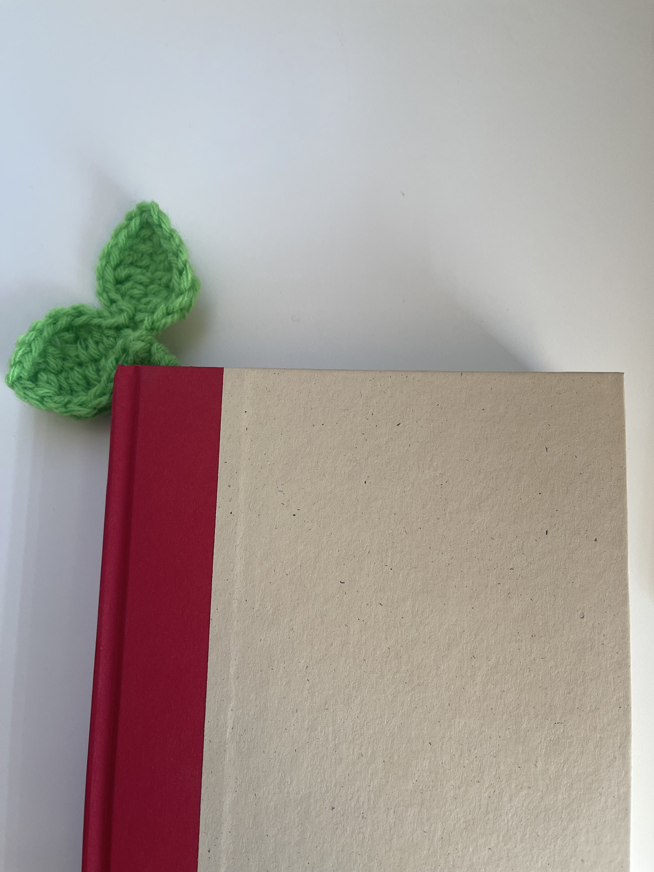 Crochet Leaf Bookmark, Handmade Bookmark - Etsy