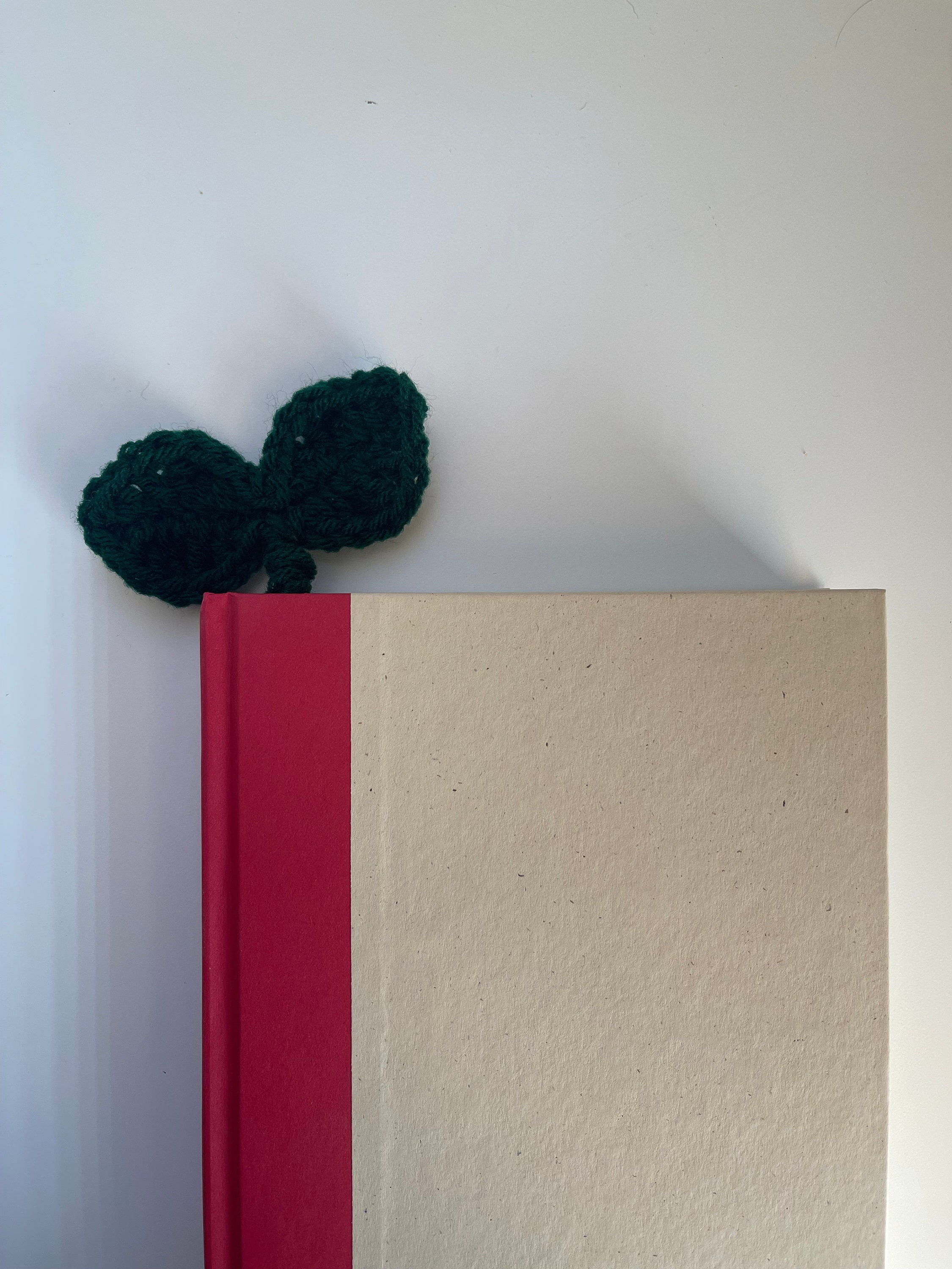 Crochet Leaf Bookmark Handmade Bookmark - Etsy