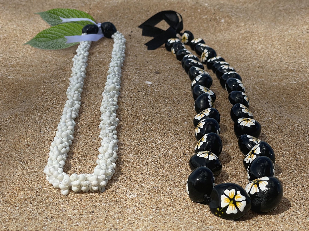 Premium Kukui Nut Lei | Shell Lei | Hawaii Lei | Hawaiian Lei | Lei ...