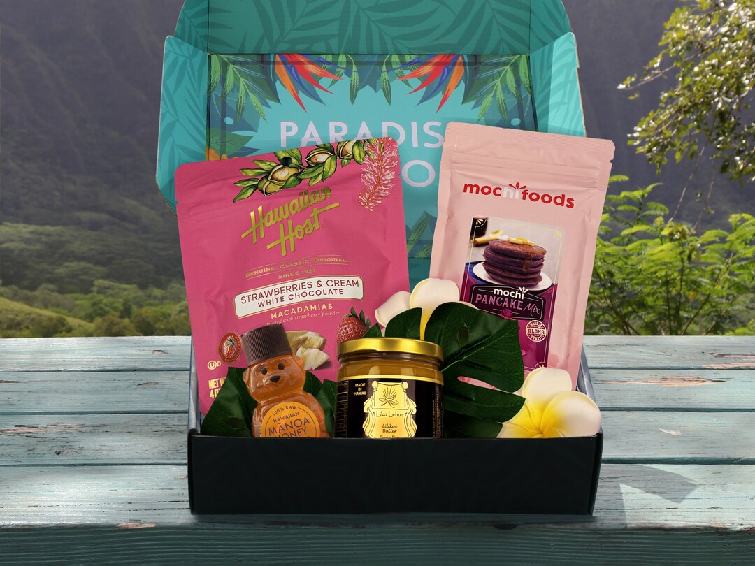 Premium Breakfast Box Hawaiian Chocolate Lilikoi Butter Hawaiian Honey ...
