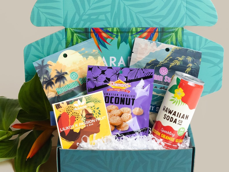 Hawai'i Snack Box - Etsy