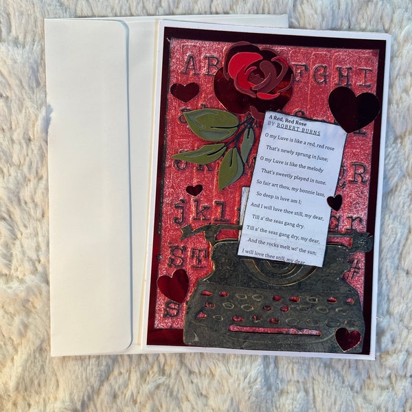 Handmade Valentine Cards - Etsy