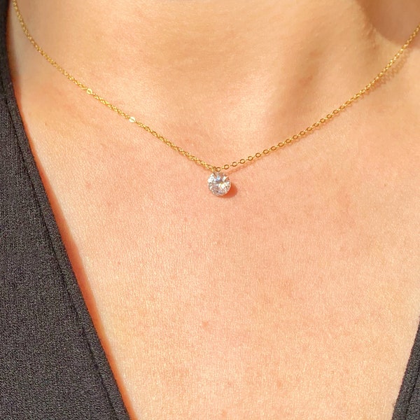 Floating Diamond - Etsy