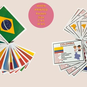PRINTABLE Montessori AFRICAN Country Flags Memory Flashcards | 54 Flags ...